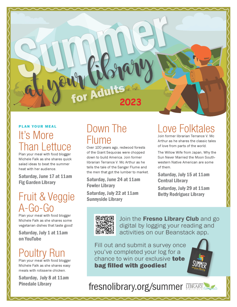 Fresno County Library Sessions | Have Fork, Will Travel